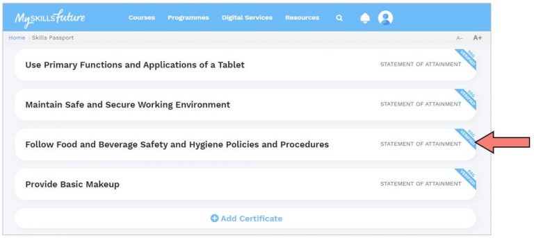 How to Download Your SFA Food Hygiene Certificate
