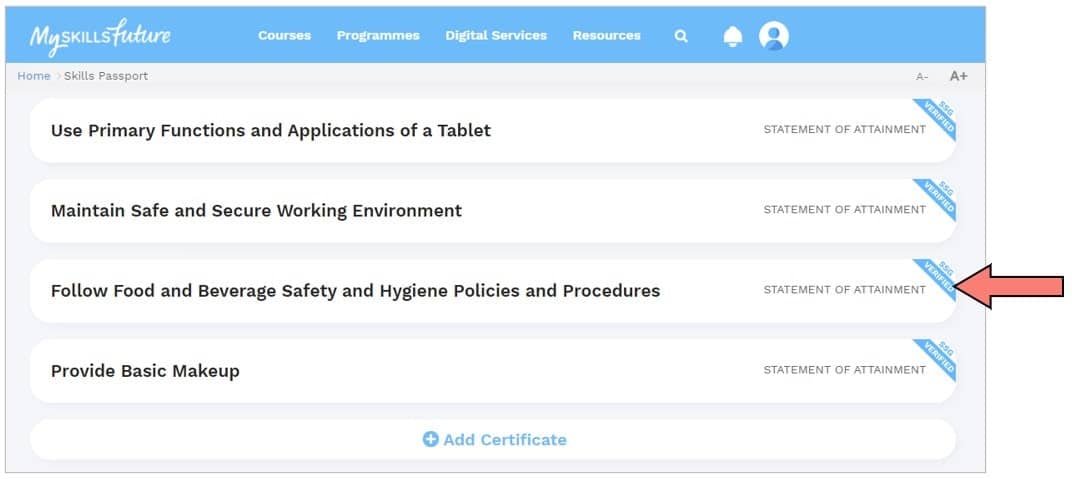 How to Download Your SFA Food Hygiene Certificate